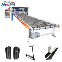 China Automatic Glue Spraying Conveyor Line PLC Touch Screen Control Coating Speed 1-12 m/min Gel Dripping Width 200-1300mm for sale