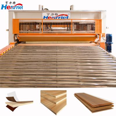 China Short Cycle Hot Pressing Automation Line 80T 4600x2650mm 20MPa for Wood Veneer for sale