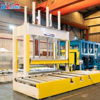 China Heavy Duty 17.5 MPA Cold Press Production Line 3300x1800mm Automatic Feeding Unloading for sale