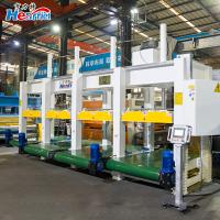 China 25T x 4 Multi Independent Cold Press Machine 1350x1280mm Work Platen for Door Production Line for sale