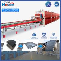 China PLC Control Hot Laminating Press 100t 10000x1300mm for Aluminum Honeycomb Carbon Fiber Composites for sale