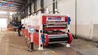 China PLC Control Hot Laminating Press 100t 10000x1300mm for Aluminum Honeycomb Carbon Fiber Composites for sale