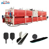 China 10M Automated Hot Press Molding Line 100t PLC Control Carbon Fiber Curing System for sale