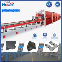 China 10M Automated Hot Press Molding Line 100t PLC Control Carbon Fiber Curing System for sale