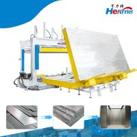 China 50T Maximum Pressure Automatic Conveying and Turning Cold Press Machine with 3400mm*2200mm Pressure Plate Size for sale