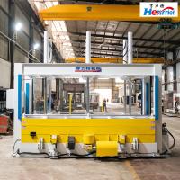 China 50T Maximum Pressure Automatic Conveying and Turning Cold Press Machine with 3400mm*2200mm Pressure Plate Size for sale