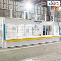 China Five-Cylinder Hydraulic Press Machine with 75T Max Pressure and 8000x1500mm Work Platen for Aluminum Honeycomb Panel Manufacturing for sale