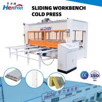 China Sliding Table Hydraulic Cold Press Machine with 100 Tons Maximum Pressure and 3000X1500mm Press Plate Size for Panel Production for sale