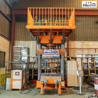 China 315 Tons Maximum Pressure Hot Press Machine with Adjustable Temperature up to 500°C and High Temperature Hydraulic System for Aerospace Composite Material Press for sale