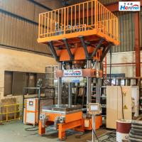 China 315 Tons Maximum Pressure Hot Press Machine with Adjustable Temperature up to 500°C and High Temperature Hydraulic System for Aerospace Composite Material Press for sale