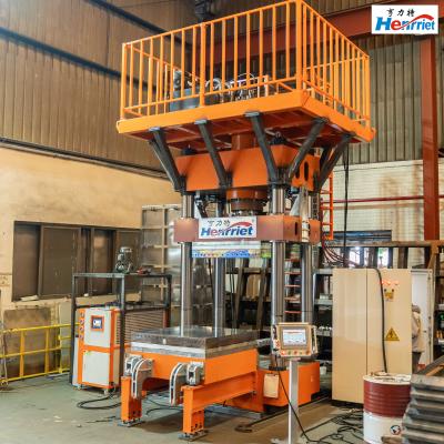 China 315 Tons Maximum Pressure Aerospace Hot Press Machine with 1200mm x 1200mm Plate and Adjustable Temperature up to 500°C for sale
