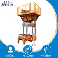 China 315T Maximum Pressure Hot Press Machine with Adjustable Temperature 500℃ for Aramid Fiber Fabric Composite Manufacturing for sale