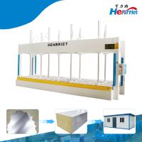 China Industrial 8-Cylinder Hydraulic Cold Press Machine with 8000*2000mm Work Platen and 50T Maximum Pressure for Sandwich Panel Production for sale