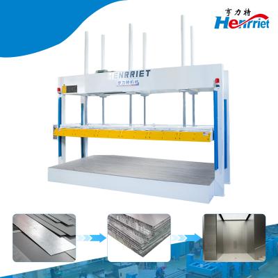 China 4000x2000mm Work Platen 6-Cylinder 50T Hydraulic Cold Press Machine for Aluminium Honeycomb Panel Production for sale