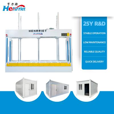 China Double-Row 6-Cylinder 50T Hydraulic Cold Press with 4000*2000mm Work Platen for Sandwich Panel Pressing for sale