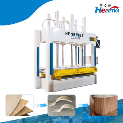 China 150 Ton Double-Row Six-Cylinder Hydraulic Cold Press for 3000×1500mm Wood Bending Press Machine for sale