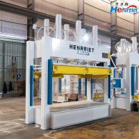 China 150 Ton Hydraulic Cold Press with Six-Cylinder for 3000×1500mm Curved Wood Press Machine for sale
