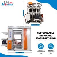China 200T Maximum Pressure 10-Station Electric Heating Horizontal Hot Press Machine for Honeycomb Panels and Door Panels for sale