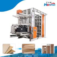 China 200T Maximum Pressure 10-Layer Horizontal Laminating Press with Electric Heating for Multi-Layer Bonding for sale