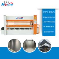 China 3-Layer Hydraulic Hot Press Machine with 50 Tons Maximum Pressure and Electric Heating for Honeycomb Panels for sale