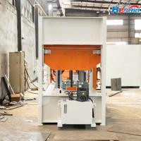 China Henrriet 3-Layer Hydraulic Hot Press with 50 Tons Maximum Pressure for Honeycomb Panel Pressing up to 3100×1220×60mm for sale