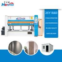 China 3-Layer Hydraulic Hot Press Machine with 50 Tons Maximum Pressure and Electric Heating with Thermal Oil for Wood Panel Lamination for sale