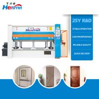 China 3-Layer Hydraulic Up-Stroke Hot Press with 50 Tons Maximum Pressure and 120℃ Operating Temperature for Door Panel Manufacturing for sale