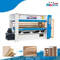 China 3-Layer Hydraulic Up-Stroke Hot Press with 50 Tons Maximum Pressure and 120℃ Operating Temperature for Door Panel Manufacturing for sale