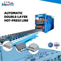 China Industrial Multi-Deck Hot Press Machine with 100 Tons Maximum Pressure and 2 Layers for Aluminum Honeycomb Panel Pressing for sale