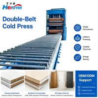 China Auto-feeding Hot Press Machine for Sandwich Composite Panel Pressing with 100 Tons Maximum Pressure and 2 Layers for sale