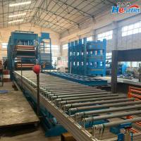China Auto-feeding 2-Layer 100 Ton Hot-press Equipment for Composite & Wooden Door Pressing for sale