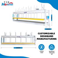 China 12-Cylinder Hydraulic Cold Press Machine with 50 Ton Maximum Pressure and 12000mm*2000mm Activity Table for sale