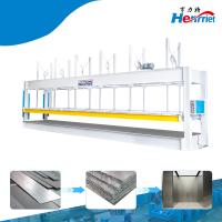 China 12-Cylinder Hydraulic Cold Press Machine with 50 Ton Maximum Pressure for 12000mm*2000mm Aluminum Honeycomb Composite Panel Production for sale
