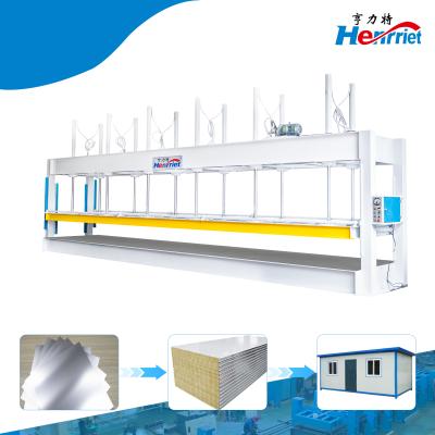 China 12-Cylinder Hydraulic Cold Press with 50 Ton Maximum Pressure and 12000mm×2000mm Activity Table for Sandwich Panel Pressing for sale