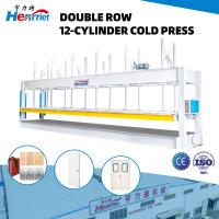 China 12-Cylinder Hydraulic Cold Press Machine with 50 Ton Maximum Pressure and 12000mm*2000mm Activity Table for sale