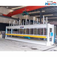 China 12-Cylinder Hydraulic Cold Press with 50 Ton Maximum Pressure and 12000mm×2000mm Activity Table for Sandwich Panel Pressing for sale