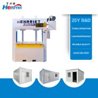 China Industrial 80T Maximum Pressure Hydraulic Cold Press Machine with 7.5KW Hydraulic System and Two Cylinder Pressing Structure for Sandwich Panels for sale
