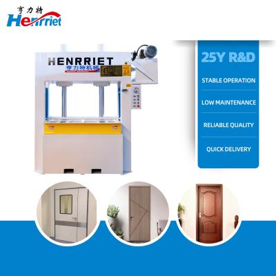 China 80T Maximum Pressure Hydraulic Door Panel Press Machine with 1500×1100mm Table and Dual-Cylinder Hydraulic System for sale