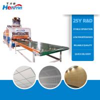 China 400T Maximum Pressure Acoustic Panel Forming Production Line with PLC + Touch Screen Control and 150℃ Maximum Temperature for sale