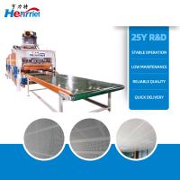China 400T Maximum Pressure 3200×1500mm Workbench Hot Press Machine with PLC + Touch Screen Control for Aluminum Acoustic Board Production for sale