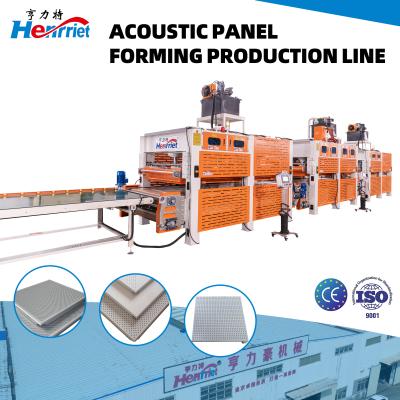 China 400T Maximum Pressure 3200×1500mm Workbench Hot Press Machine with PLC + Touch Screen Control for Aluminum Acoustic Board Production for sale