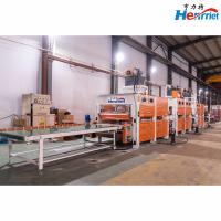 China 8-Cylinder Hydraulic Hot Press Machine with 400T Maximum Pressure and PLC + Touch Screen Control for Acoustic Panel Production for sale