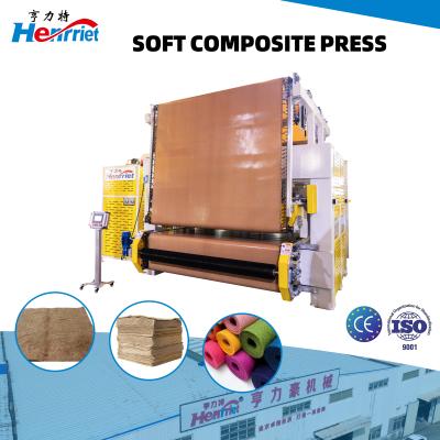 China Hydraulic Hot Press Machine with 400Ton Maximum Pressure and 250°C Maximum Temperature for Soft Composite Materials on 2700mmX2600mm Workbench for sale