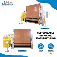 China Hydraulic Hot Press Machine with 400Ton Maximum Pressure and 250°C Maximum Temperature for Soft Composite Materials on 2700mmX2600mm Workbench for sale