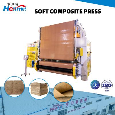 China 400 Ton Hydraulic Hot Press Machine with 2700×2600mm Pressing Area for Flax Felt Lamination for sale