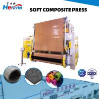 China Hydraulic Hot Press Machine with 400 Ton Maximum Pressure and 250°C Heating System for Wool Felt Composite Lamination for sale