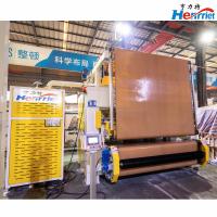 China 400 Ton Hydraulic Hot Press Machine with Dual-Sided Heating and 2700mm×2600mm Workbench for Soft Material Lamination for sale