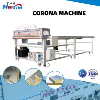 China Industrial Flat-bed Corona Treatment Equipment with Adjustable Power and 6kw Maximum Power for Surface Activation of Aluminum Foil Panels for sale