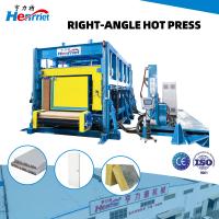 China Gantry Movable Track Hot Press Machine with 80 Tons Max Pressing Force and 6500mm*1500mm Plate Size for Electric Heating with Thermal Oil for sale
