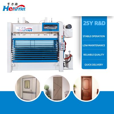 China Industrial Multi-Layer Door Panel Press with Four-Cylinder Hydraulic Structure for Sandwich Doors Composite Doors and Flat Door Manufacturing for sale